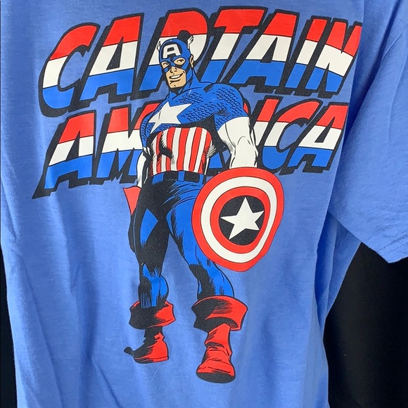 Marvel | Shirts | Captain America Marvel Mens Tshirt | Poshmark